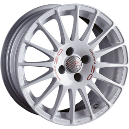 W01672252W33 SUPERTURISMO WRC RACE WHITE RED LETTERING 7x17 4x108 ET 48 ...